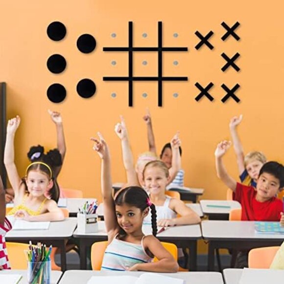 Accents | New Modern Magnetic Tic Tac Toe Wall Game For Kids Playroom ...